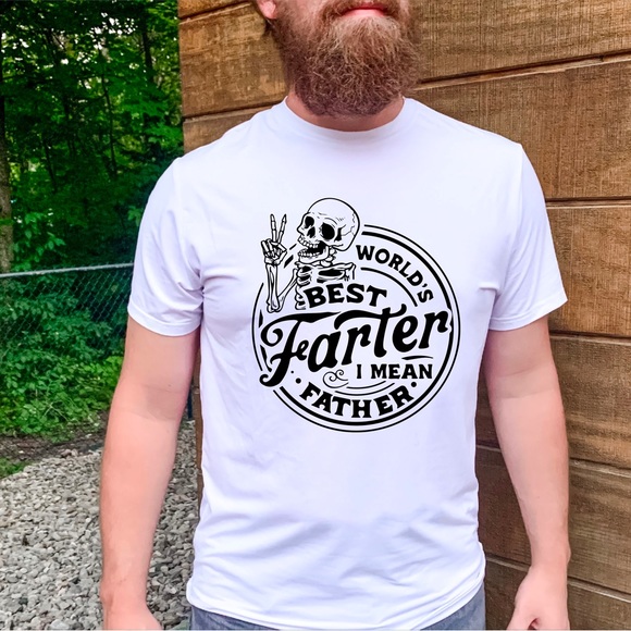 Hand Crafted | Shirts | Worlds Best Farter Shirt Funny Fathers Day Gift ...